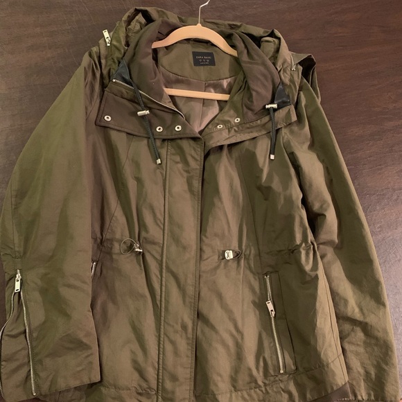 Zara | Jackets & Coats | Zara Basic Raincoat | Poshmark
